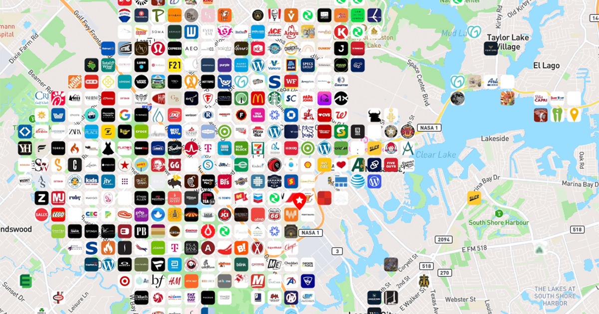 Free Retail Logo Map Generator | SiteHunt